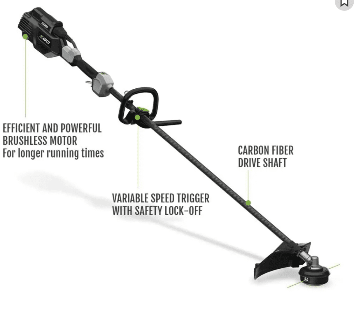 EGO POWER+ Commercial String Trimmer – STX3800 – Hills Equipment