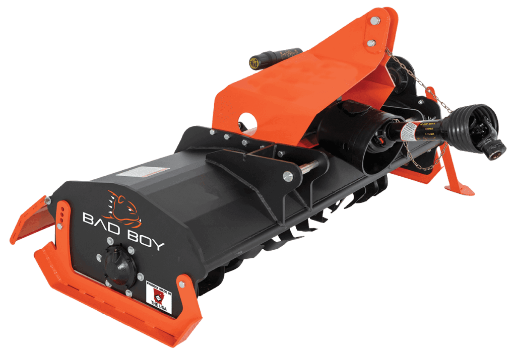 Bad Boy: 6′ Rotary Tiller – Hills Equipment
